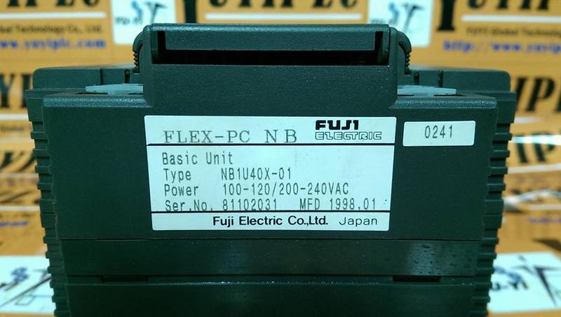 FUJI FLEX-PC NB BASEIC UNIT MODULE NB1U40X-01 - 裕益科技自動化設備可程式編碼器PLC分散式控制系統DCS